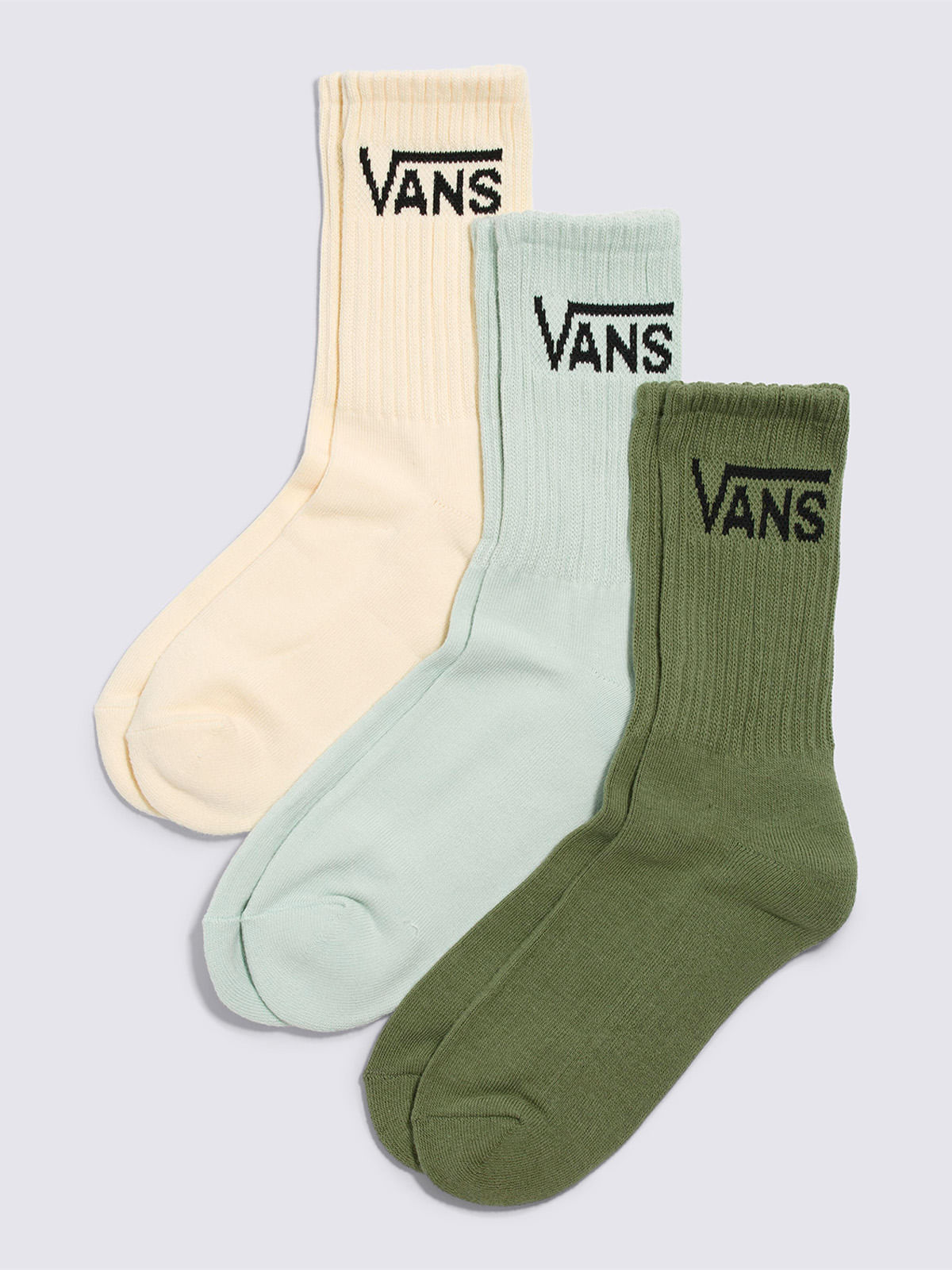 Calcetines Mujer Classic Crew Verde Vans-Vans Chile